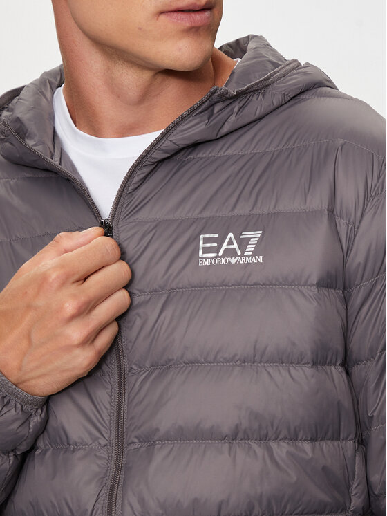 EA7 Emporio Armani Daunenjacke 8NPB24 PNGPZ 1992 Grau Regular Fit | Modivo.de